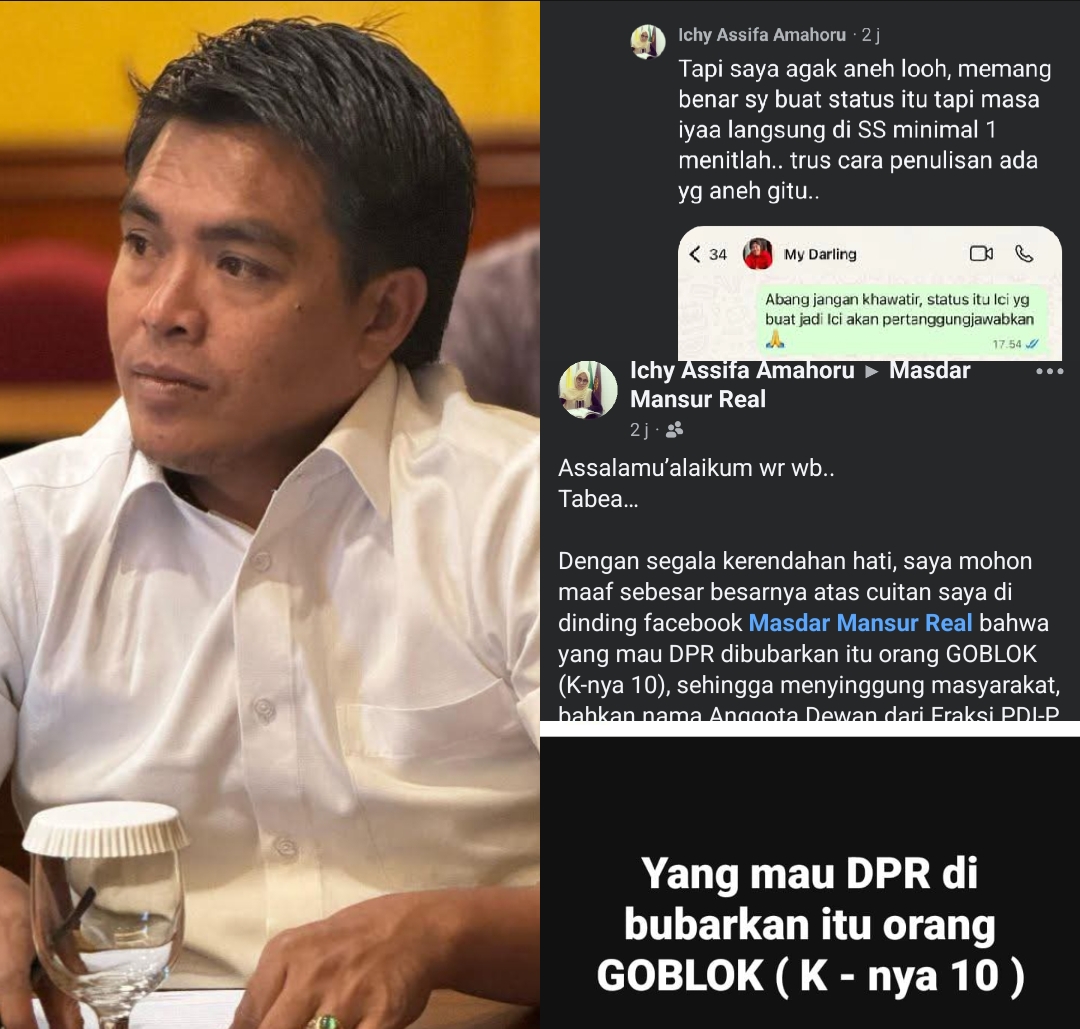 Klarifikasi Postingan Viral Masdar Mansur: Calon Istri Akui Penulis ...